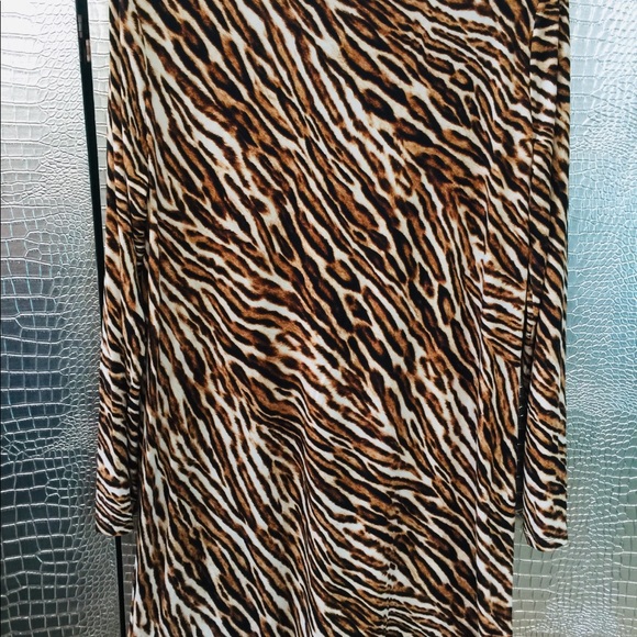 Michael Kors | Dresses | Michael Kors Animal Print Dress Nw Size Xl ...